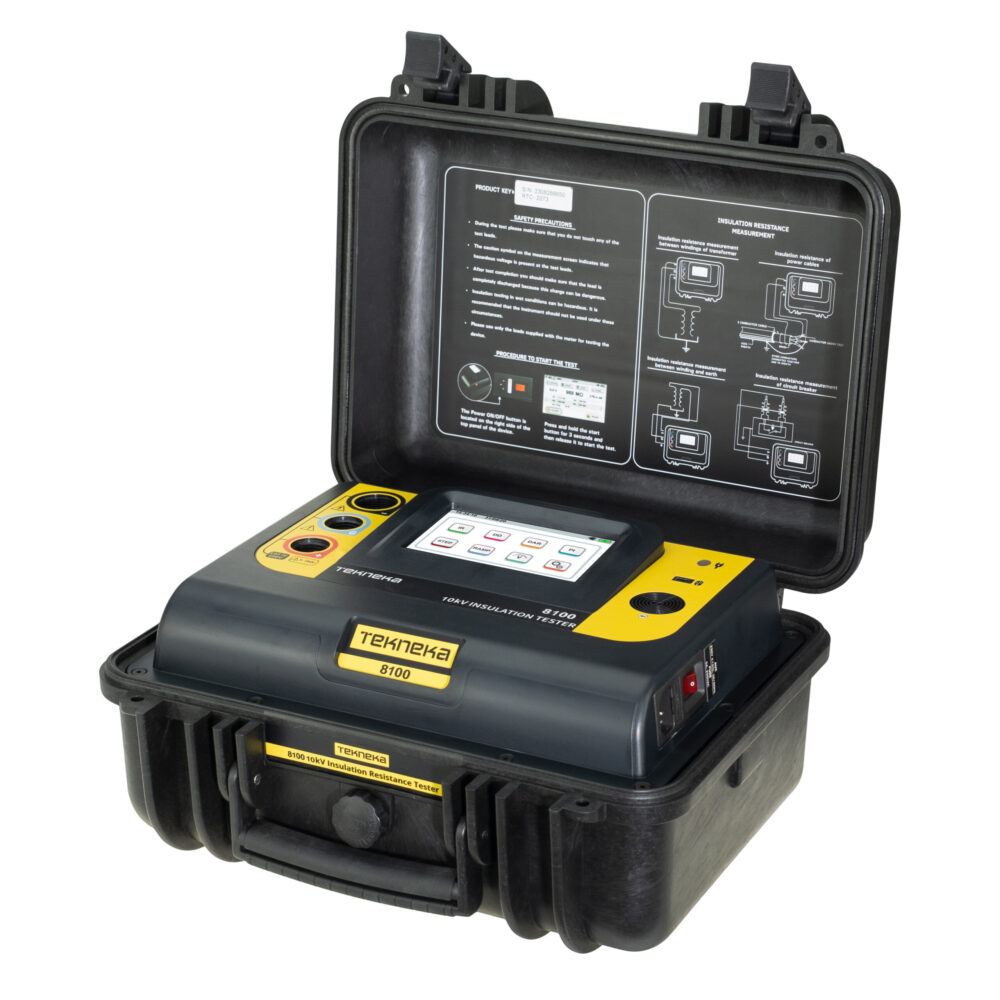 Tekneka 8100 Insulation Tester 10kV | Tekneka