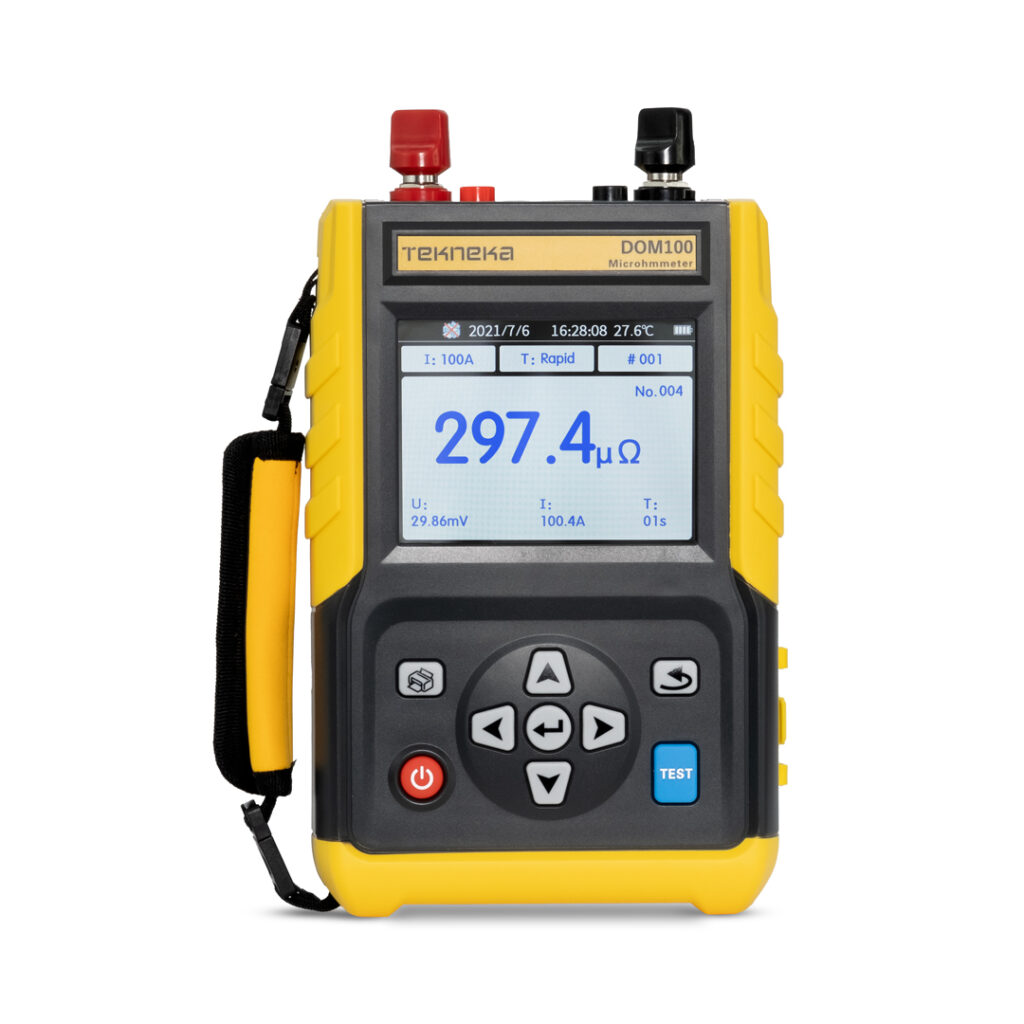 Tekneka DOM100 Micro Ohmmeter 100A | Tekneka