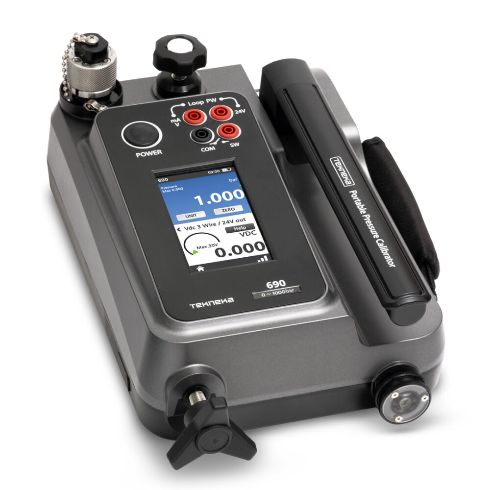 Tekneka 660 Portable Pneumatic Pressure Calibrator | Tekneka
